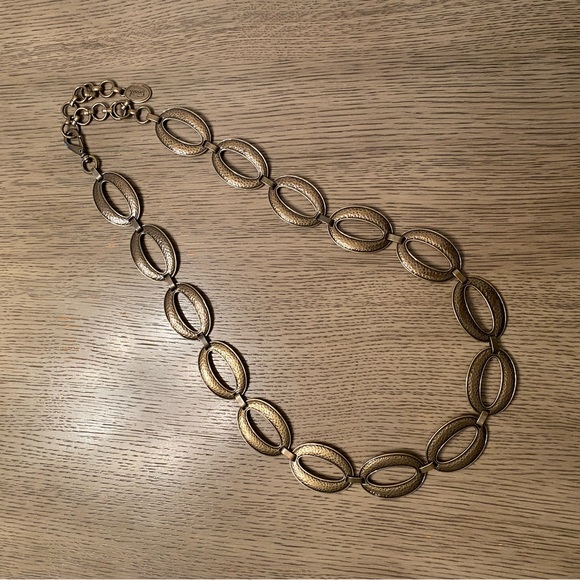 Fossil | Accessories | Fossil Gold Tone Circle Chain Link Belt | Poshmark